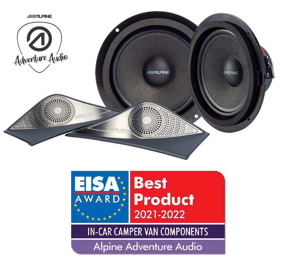 Alpine SPC-106S907 16,5 cm (6,5-Zoll) 2-WEGE KOMPONENTEN LAUTSPRECHER für Mercedes Benz Sprinter ...